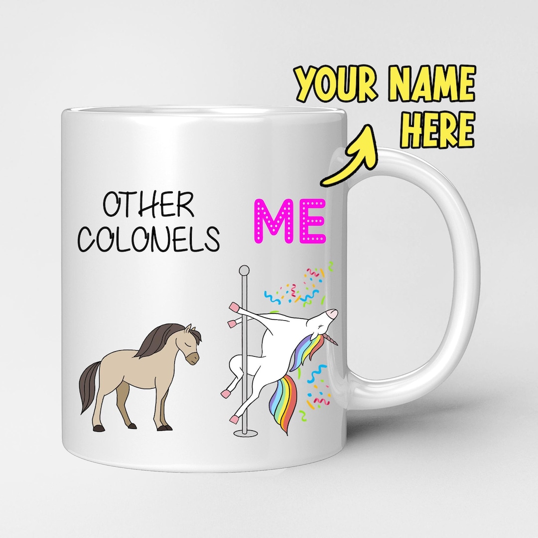 Colonel Gift Funny Colonel Mug Personalised Best Colonel Gift Military ...