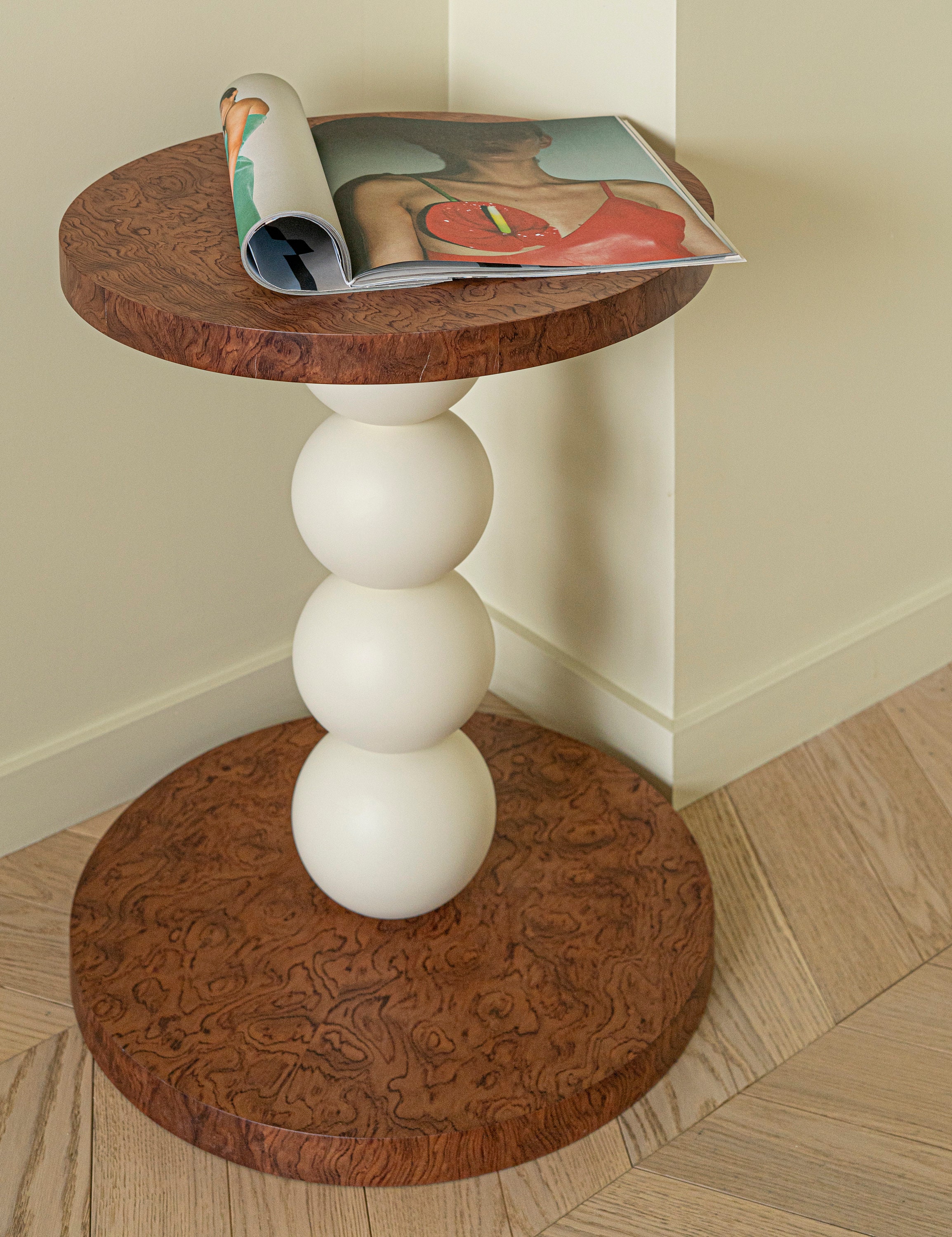 Balls Table 4: Ash and Bubinga Wood Limited - Etsy