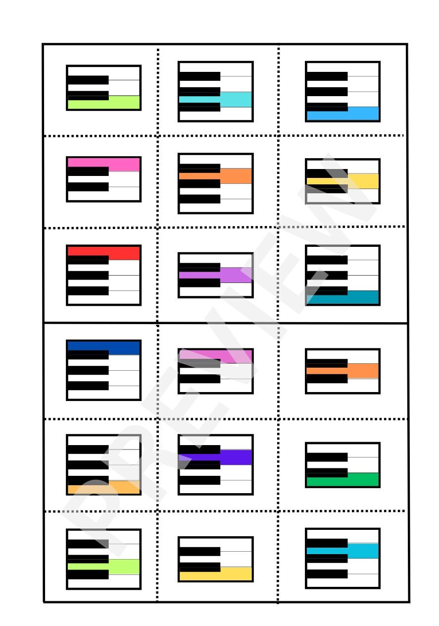 Printable Piano Music Alphabet Activities and Games Set - Etsy