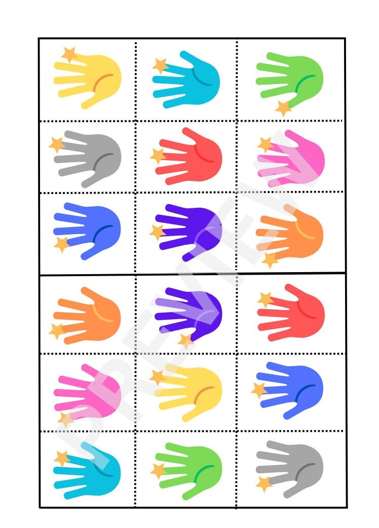 Printable Piano Finger Number Activities and Games - Etsy