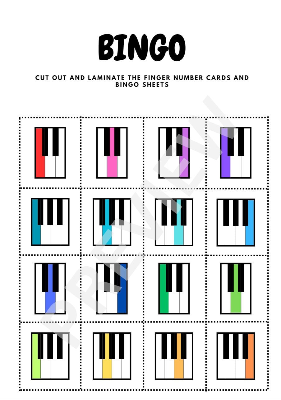 Printable Piano Music Alphabet Activities and Games Set - Etsy