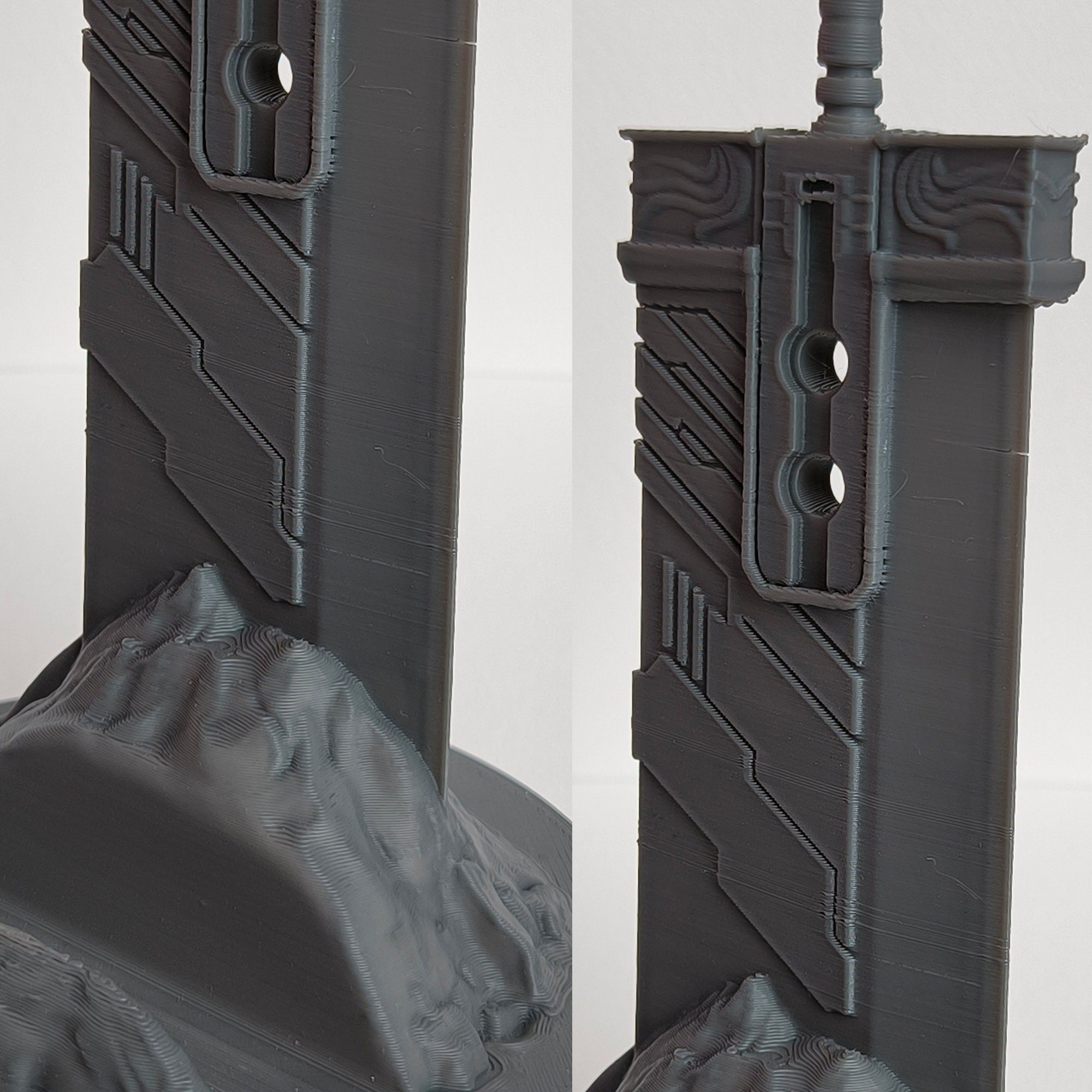 FF7 Buster Sword Phone Holder - DIGITAL 3D .STL File for 3D Print- - Etsy