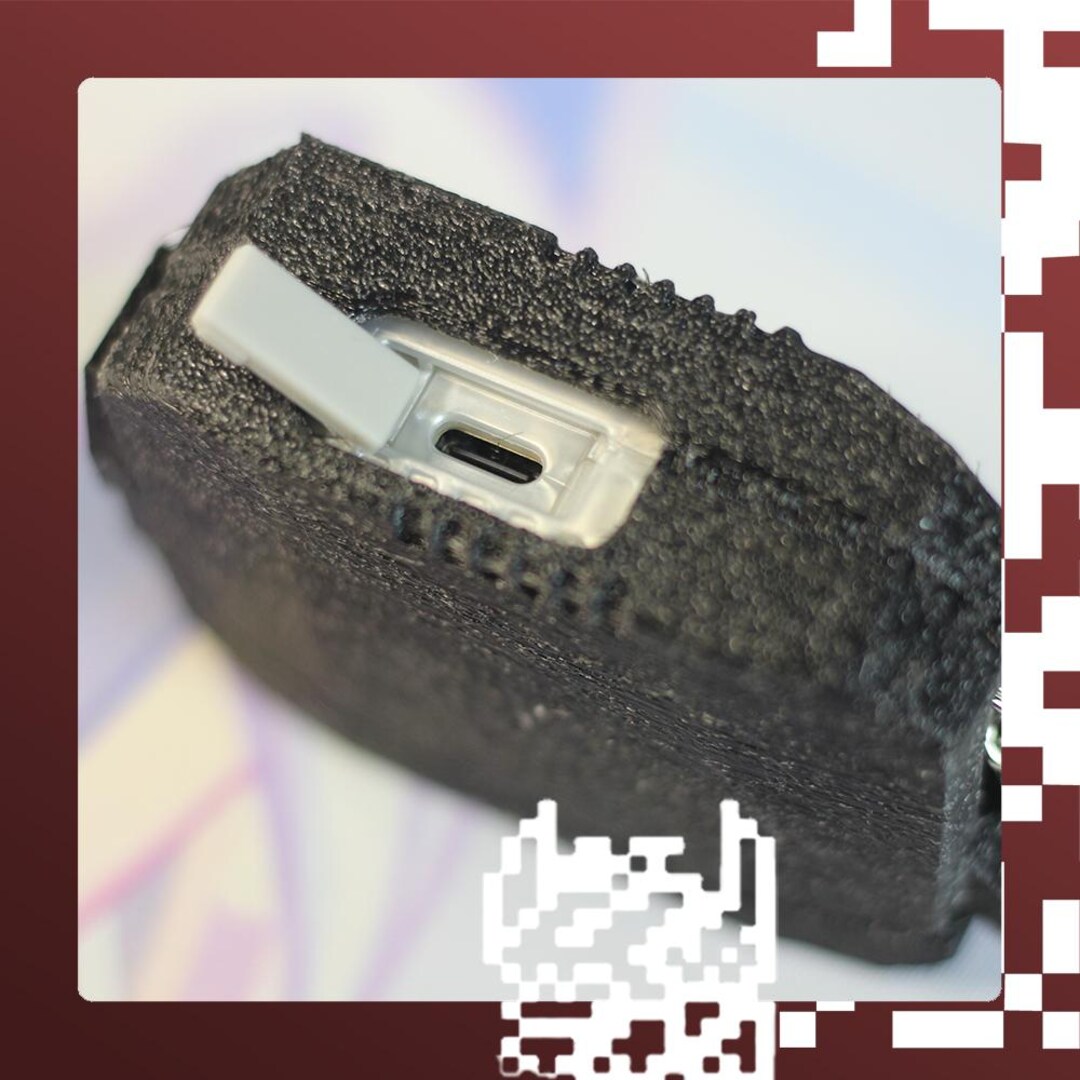 Digimon V-pet Case【pendulum Color】3d-printed | Acrylic Screen Protector ...