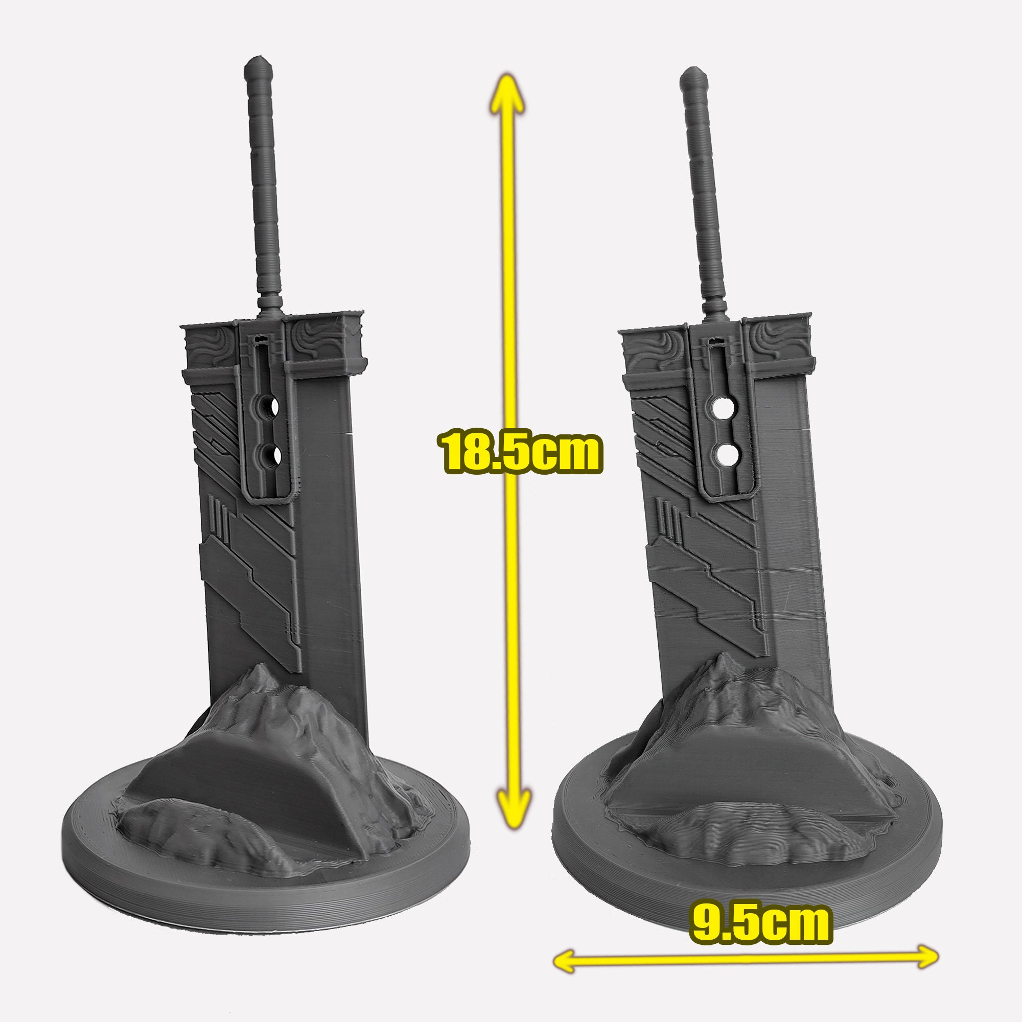 FF7 Buster Sword Phone Holder - DIGITAL 3D .STL File for 3D Print- - Etsy