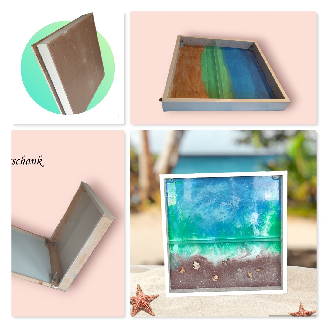 Beach Picture Shelf - Etsy