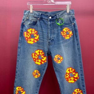 Offset Denim Tears Jeans Levi's Light Wash Brand New - Etsy