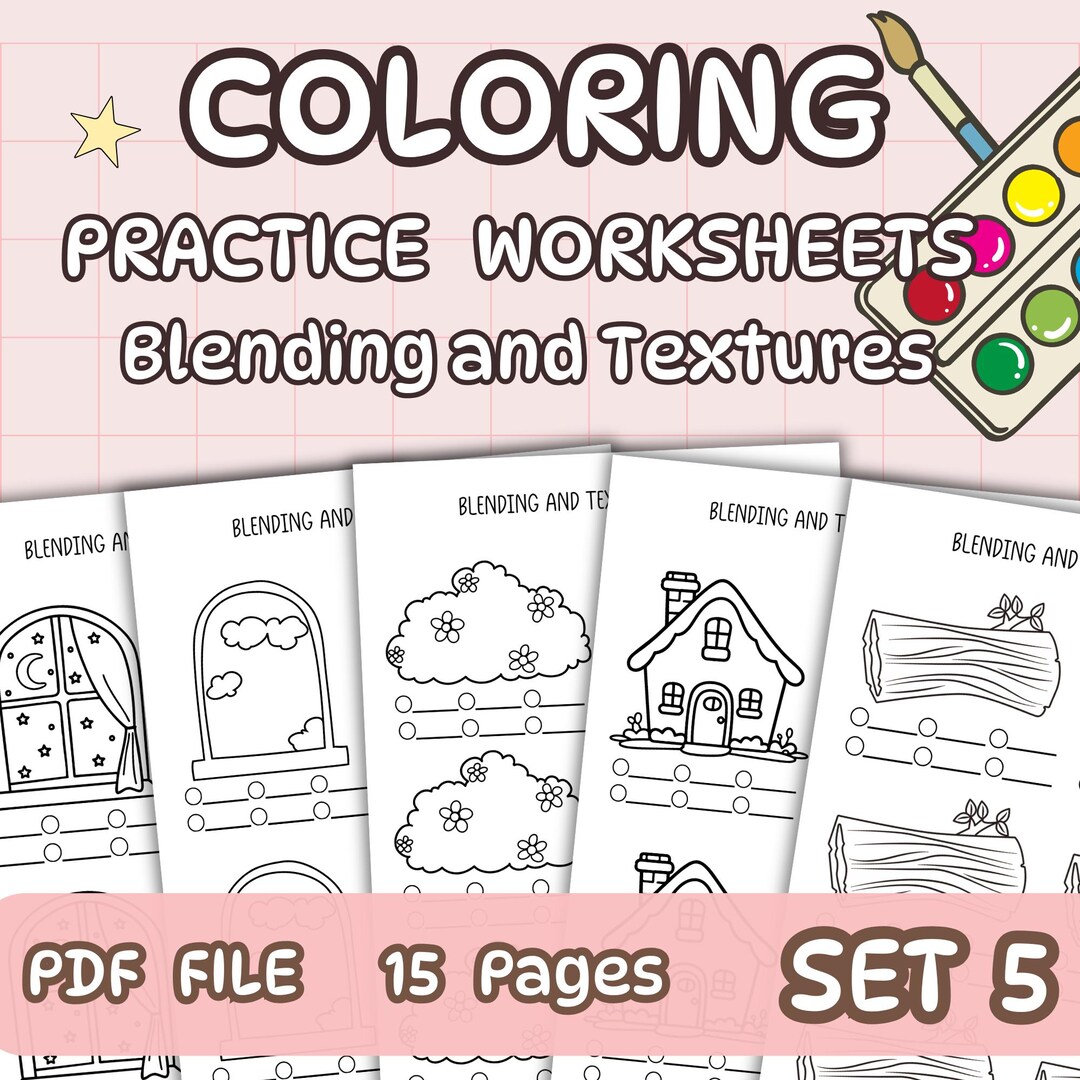 Practice Coloring,improve Coloring Skills,cute Coloring Page,coloring ...