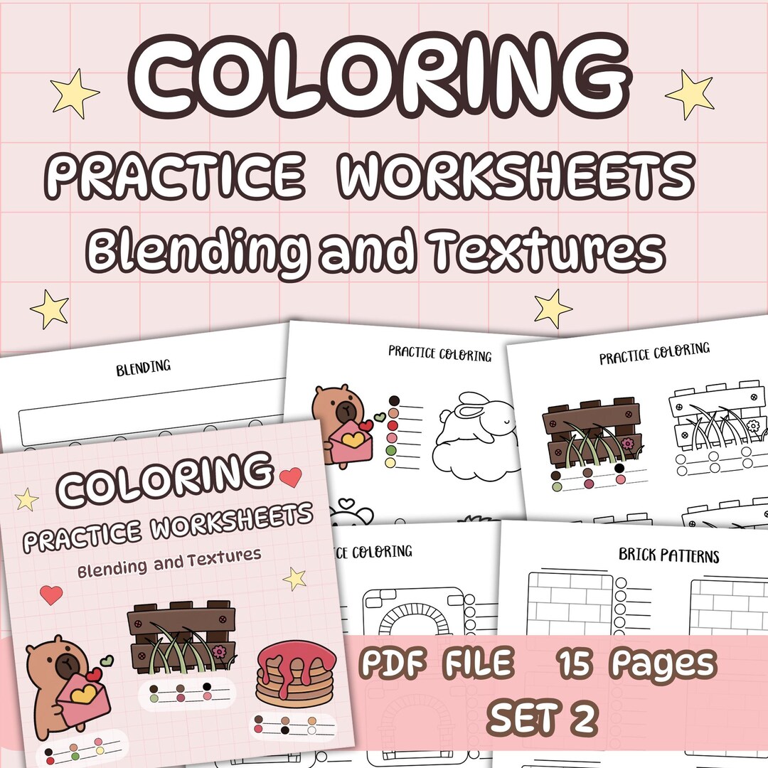 Coloring Practice,practice Coloring Pages,coloring Book,cute Coloring ...