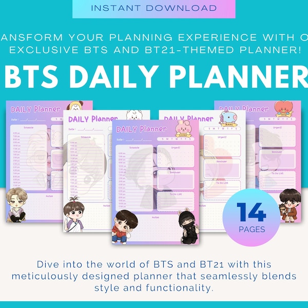 Bts Journaling Stationery - Etsy