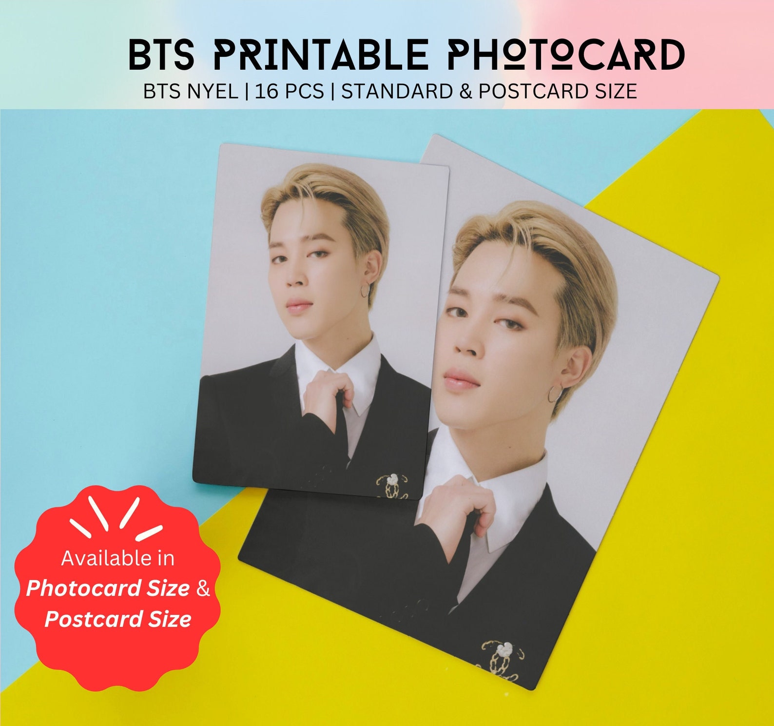 BTS New Year's Eve Live NYEL Printable Digital Photocard | KPOP Merch ...