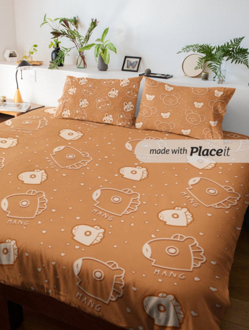 BTS Digital Pattern Aesthetic, BTS Scrapbook Pattern, BTS Seamless Pattern, BT21 Digital ...