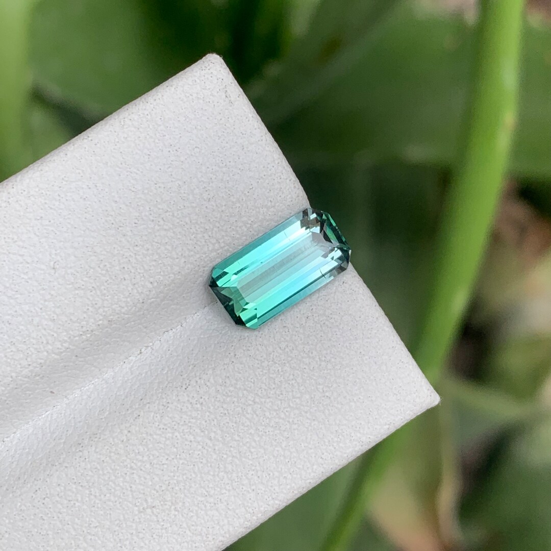 Faceted Lagoonish Seafoam Tourmaline - Etsy