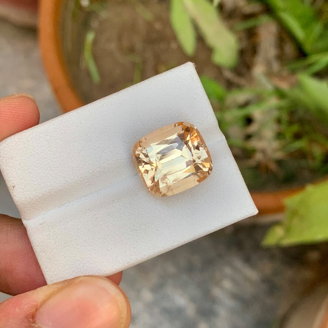 Faceted Imperial Katlang Topaz - Etsy