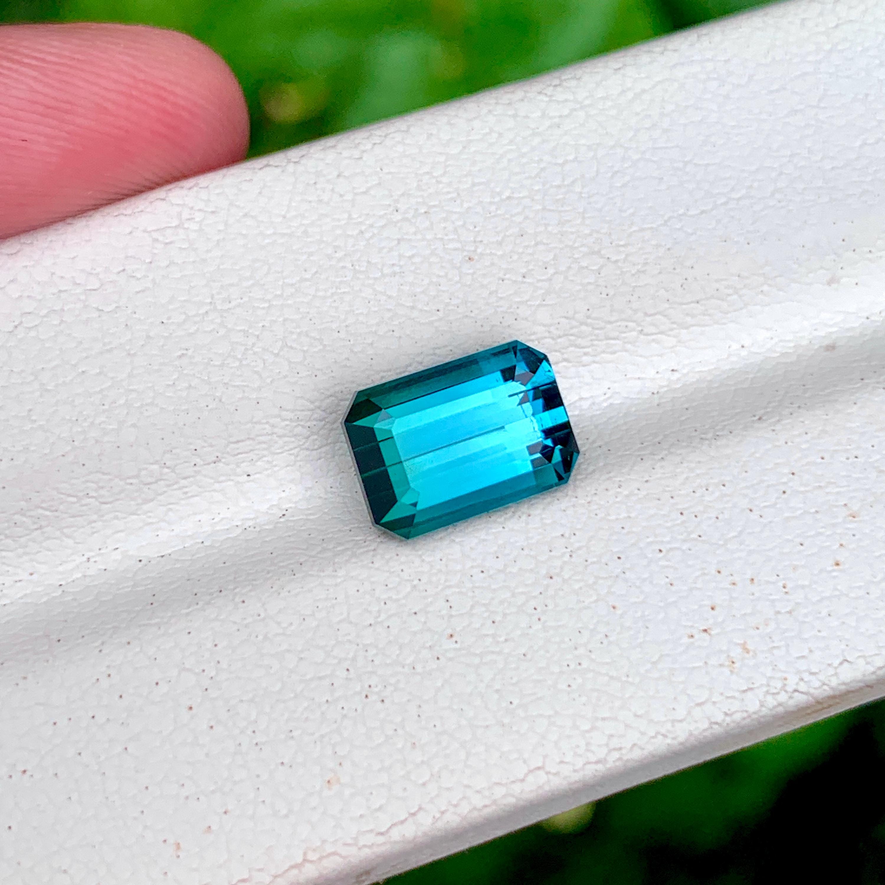 Natural Blue Tourmaline Stone - Etsy