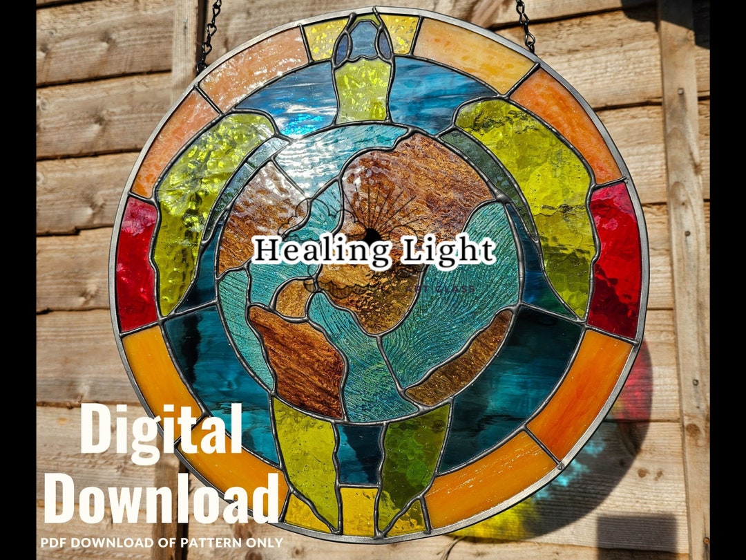 Disc World Turtle Stained Glass Pattern, Stained Glass Patterns ...