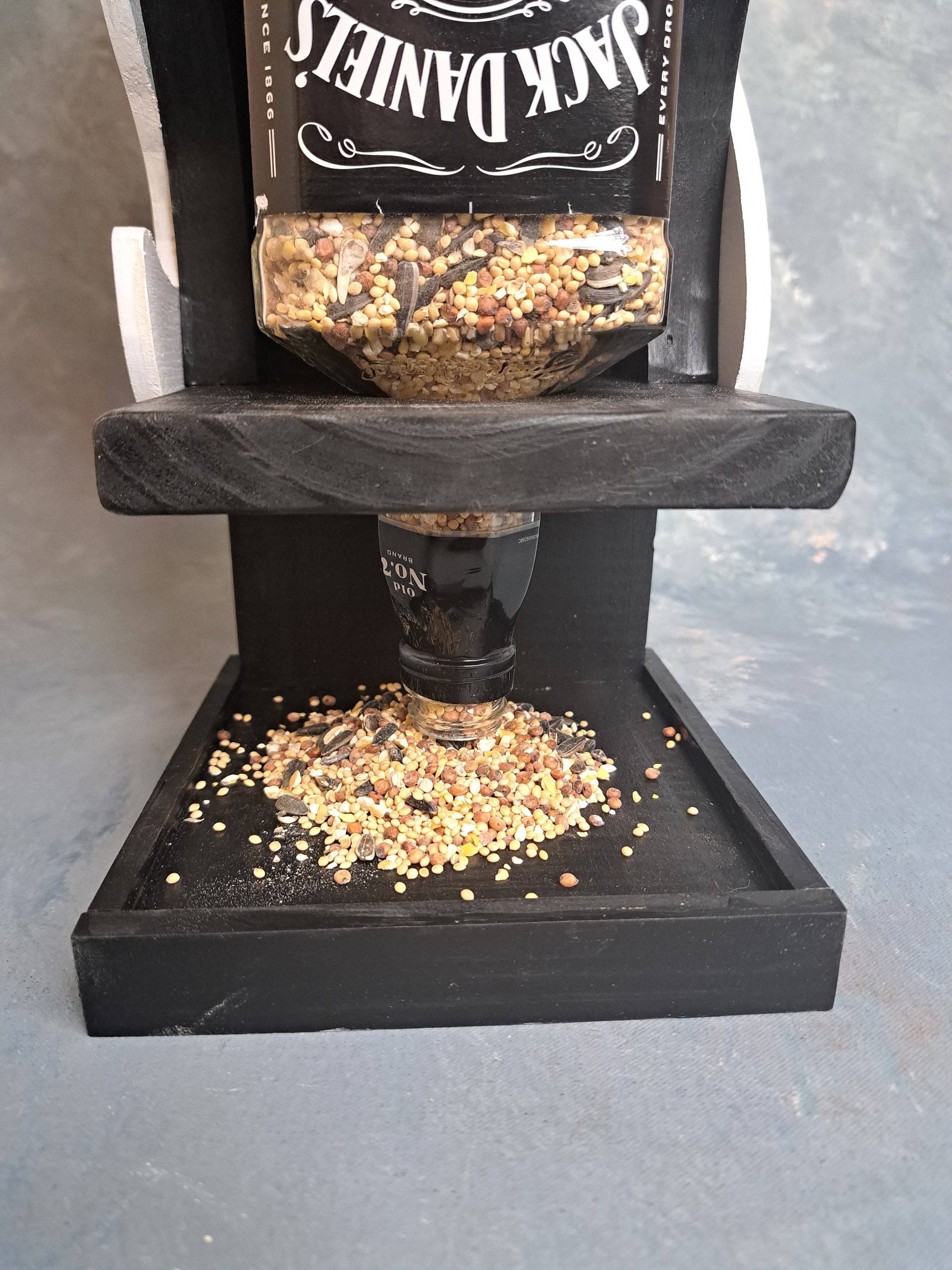 Whisky Bottle Bird Feeder - Etsy