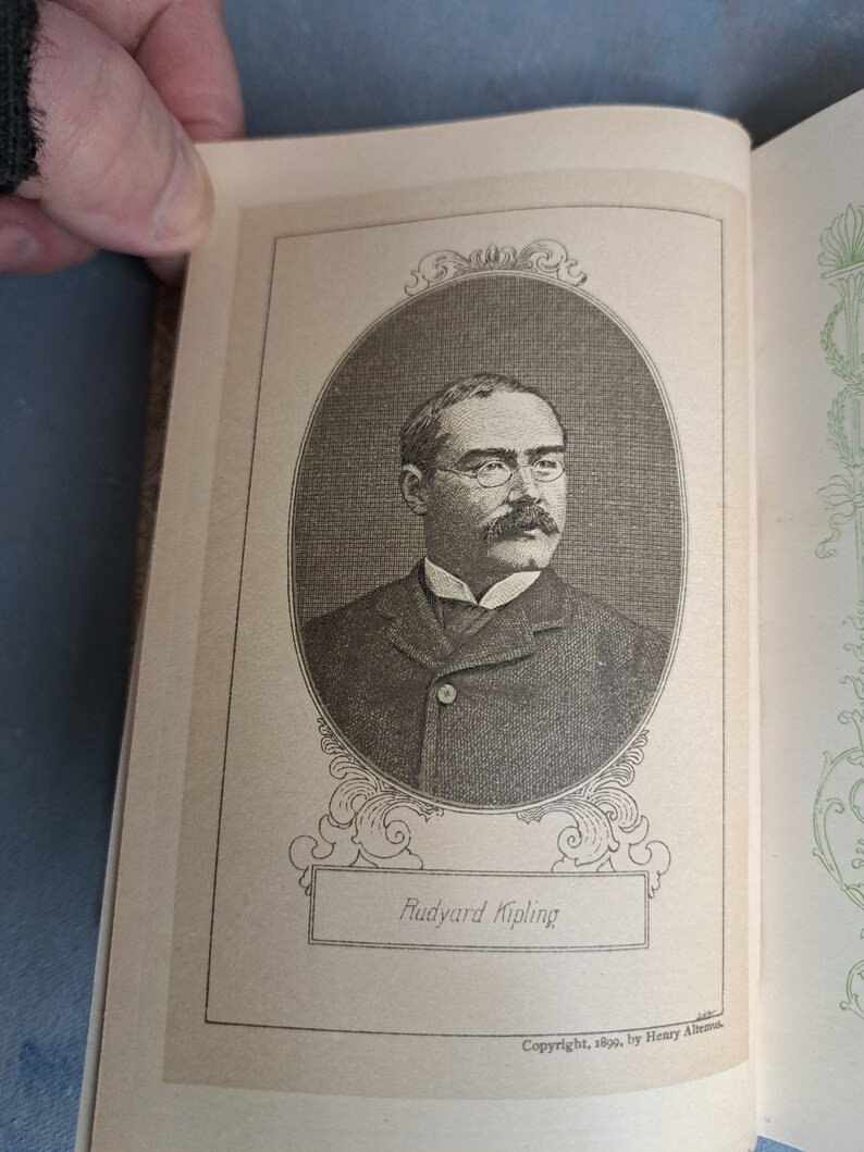 American Notes Rudyard Kipling Rare 1899 Edition - Etsy
