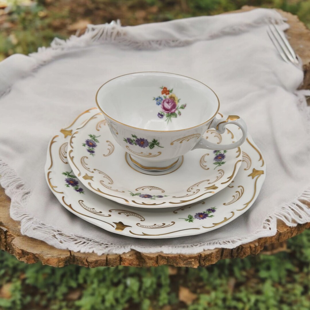 Antique German Porcelain, Vintage Rosenthal, Reichenbach, Gdr, Schaal ...