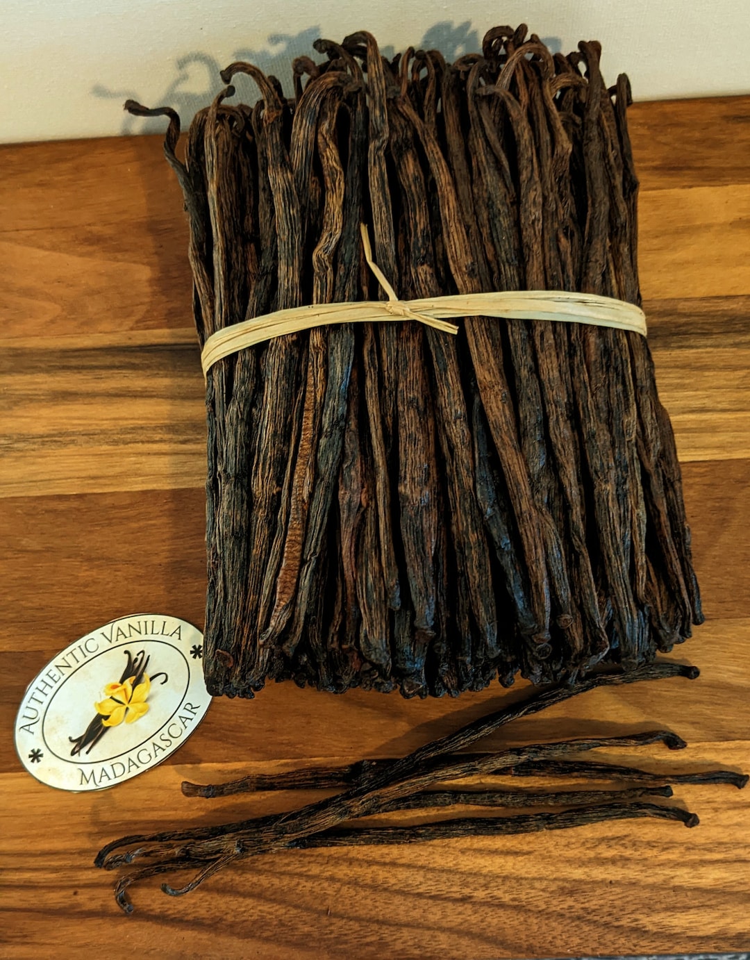 8 Dried Vanilla Pods, They Are Natural From Madagascar From 5 Inches to ...