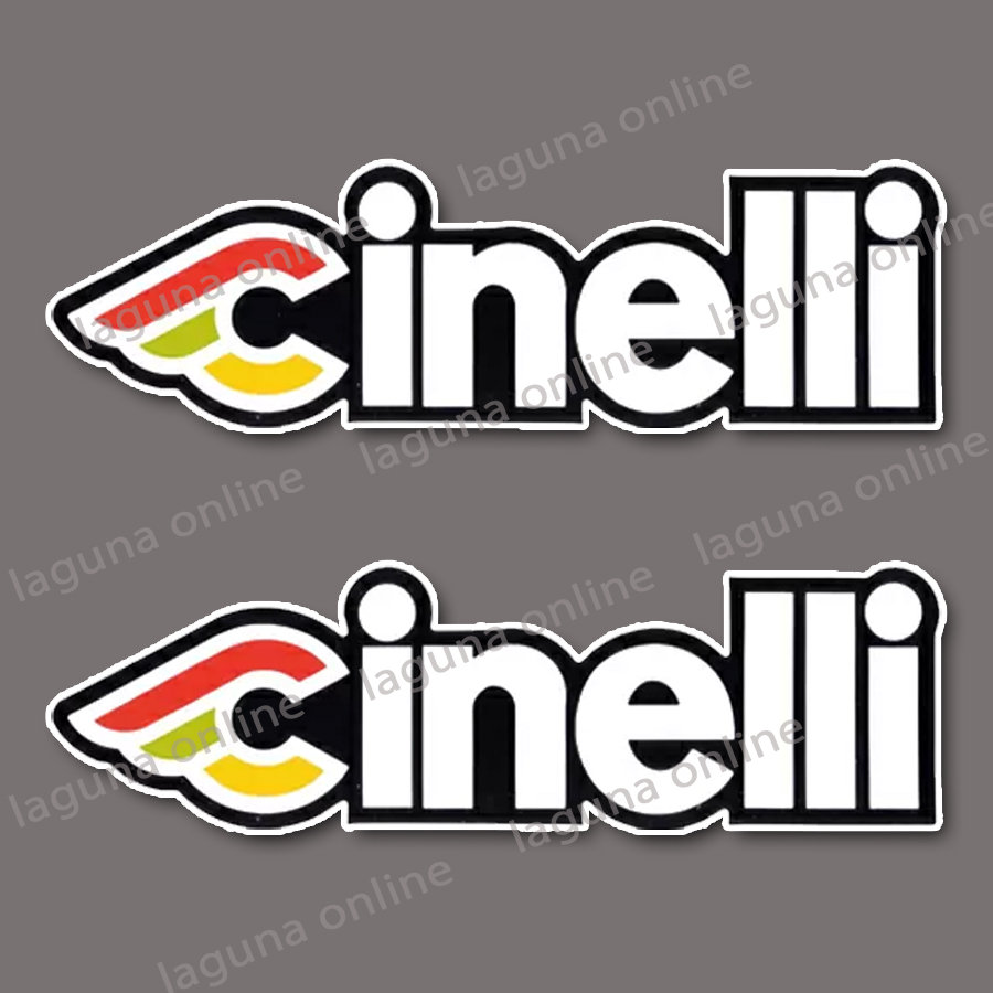Cinelli Logo Gloss Weatherproof Decal Sticker 1 - Etsy
