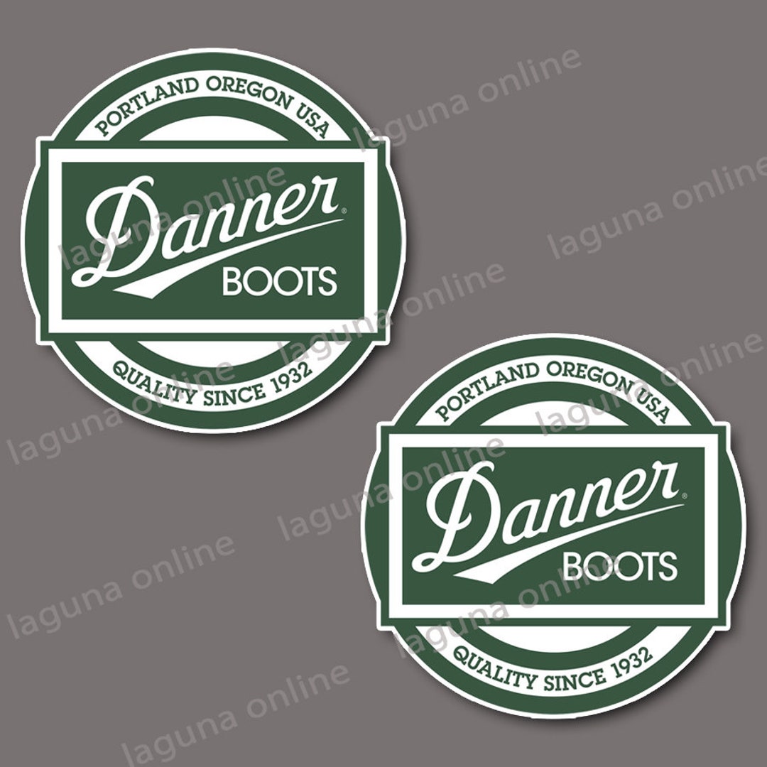 Danner Logo Gloss Weatherproof Decal Sticker 2 - Etsy