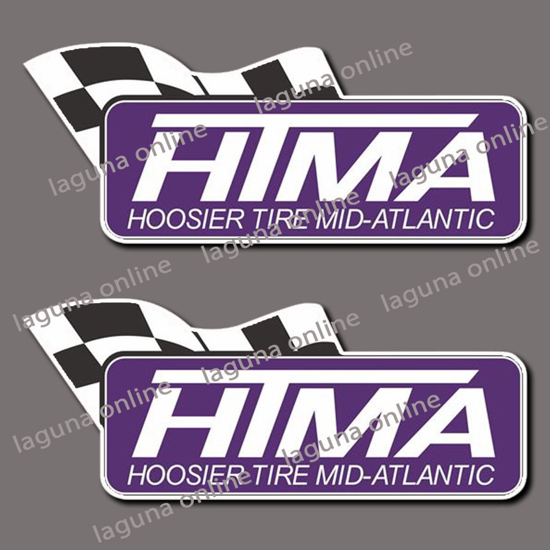 Hoosier Tire Logo Gloss Weatherproof Decal Sticker - Etsy