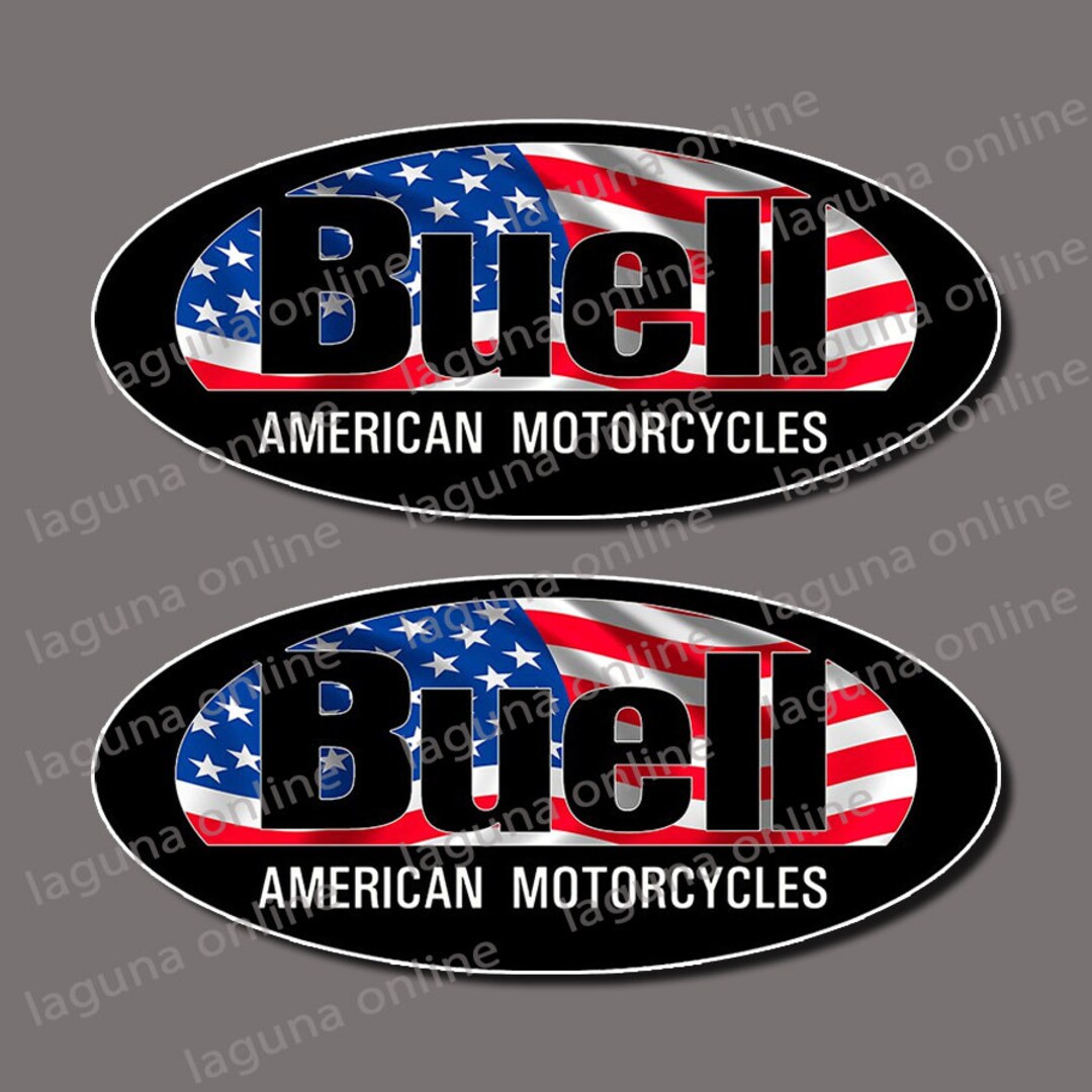 Buell Logo Gloss Weatherproof Decal Sticker 2 - Etsy