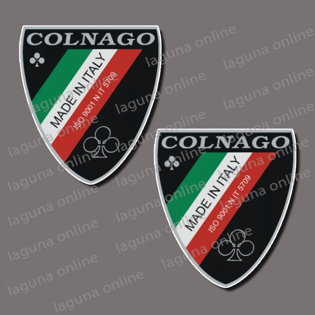 Colnago Logo Gloss Weatherproof Decal Sticker 2 - Etsy Australia