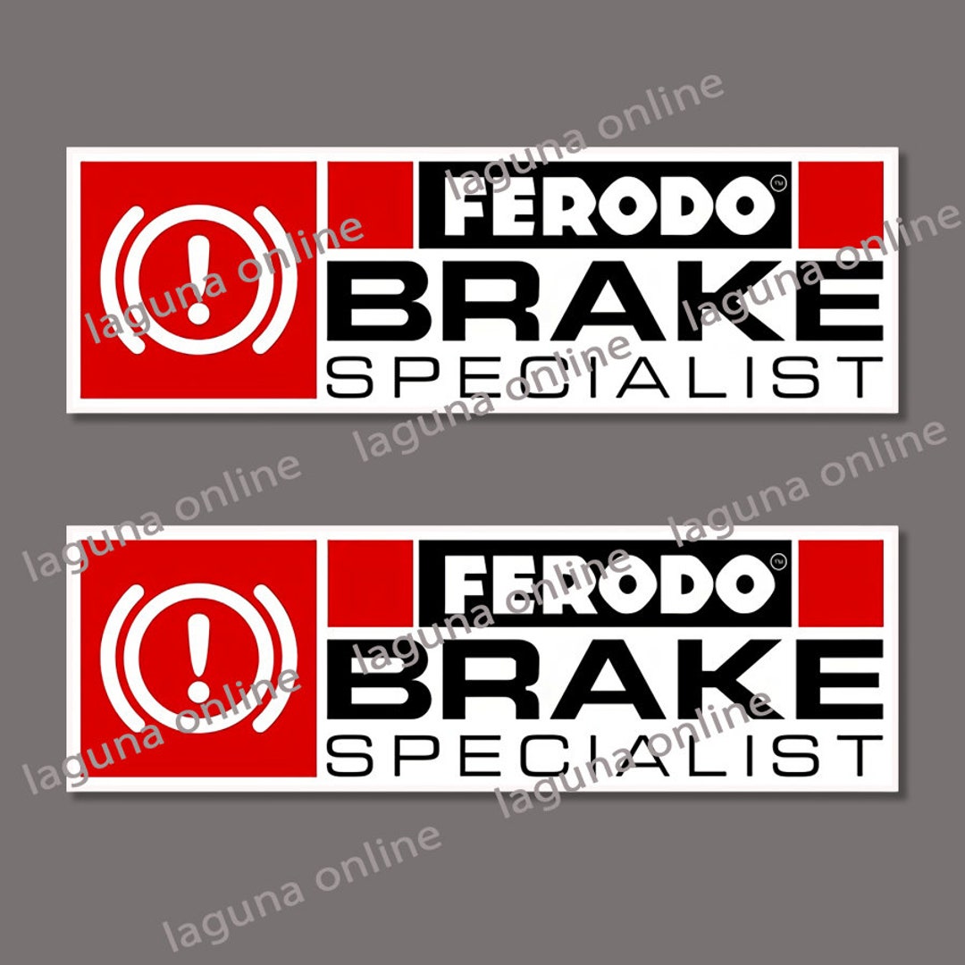 Ferodo Brake Specialist Logo Gloss Weatherproof Decal Sticker - Etsy