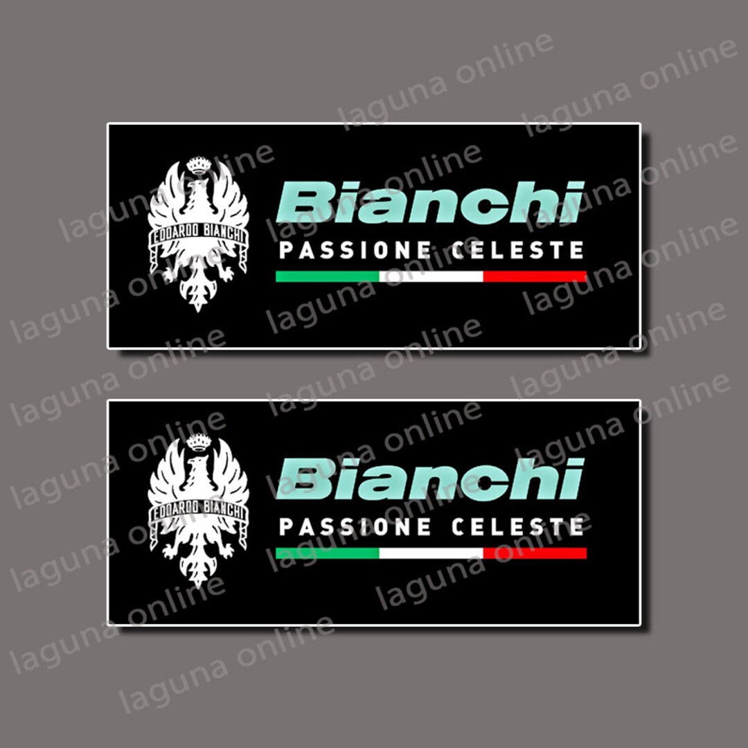 Bianchi Logo Gloss Weatherproof Decal Sticker 1 - Etsy
