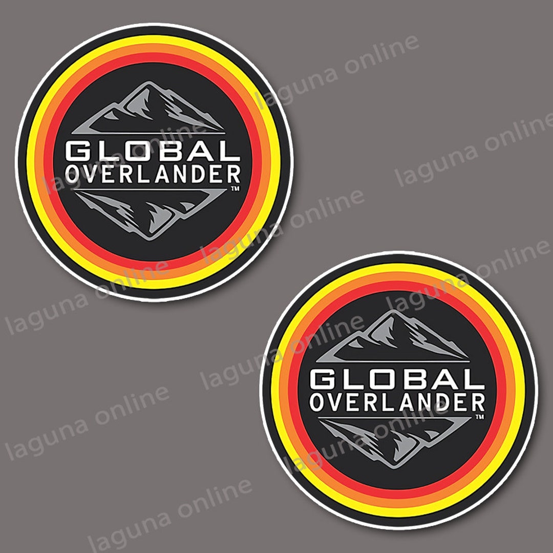 Toyota Overland Logo Gloss Weatherproof Decal Sticker 2 - Etsy