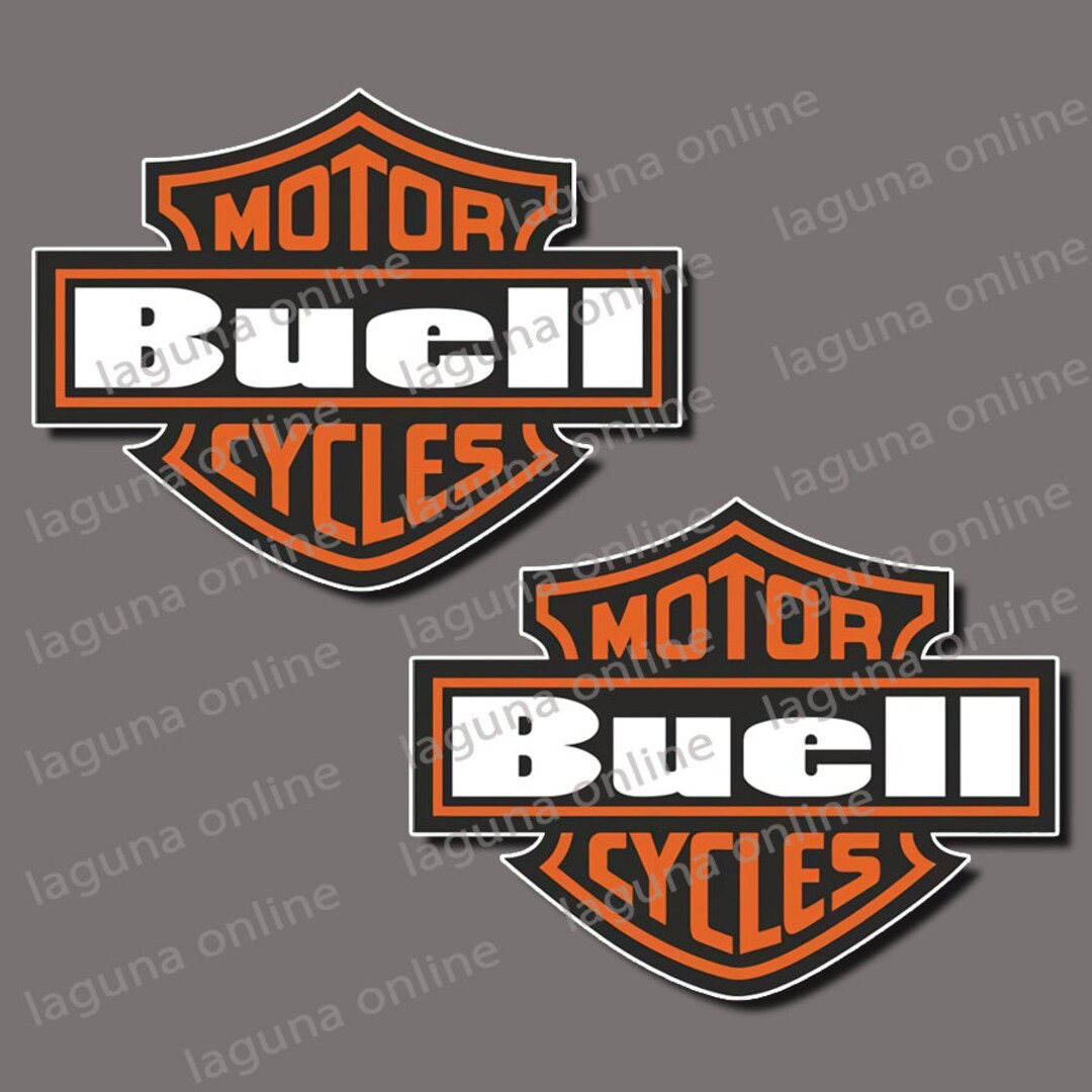 Buell Logo Gloss Weatherproof Decal Sticker 1 - Etsy