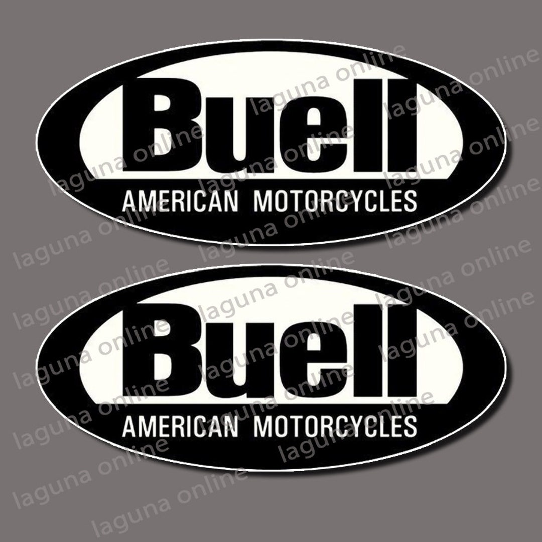 Buell Logo Gloss Weatherproof Decal Sticker 3 - Etsy