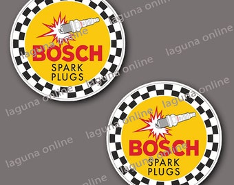 Bosch Spark Plugs Logo Gloss Weatherproof Decal Sticker - Etsy