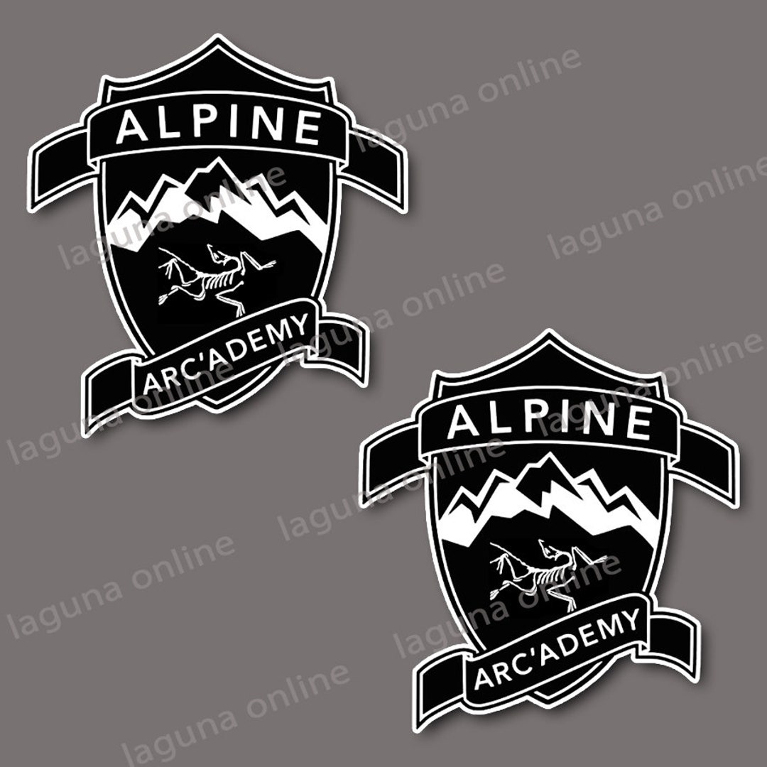 Arcteryx Alpine Academy Logo Gloss Weatherproof Decal Sticker - Etsy