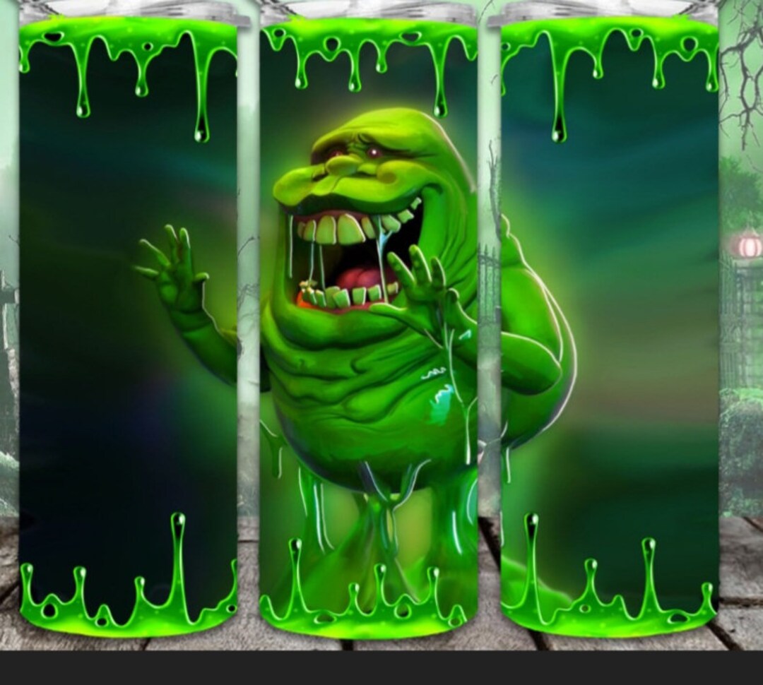 Slimer 20 Oz Tumbler With Straw - Etsy