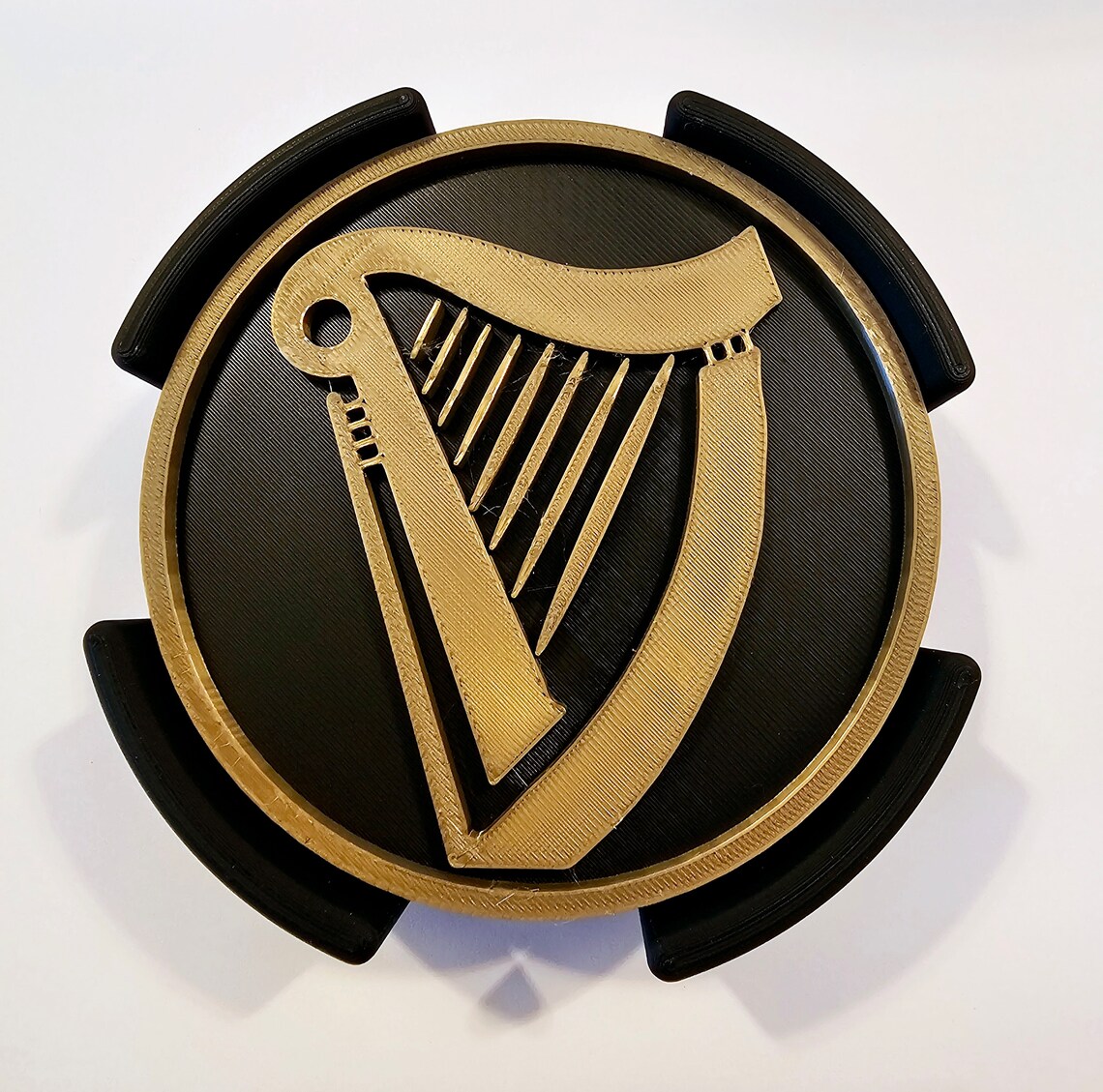 Guinness Coasters Set of 4 With Holder - Etsy Canada