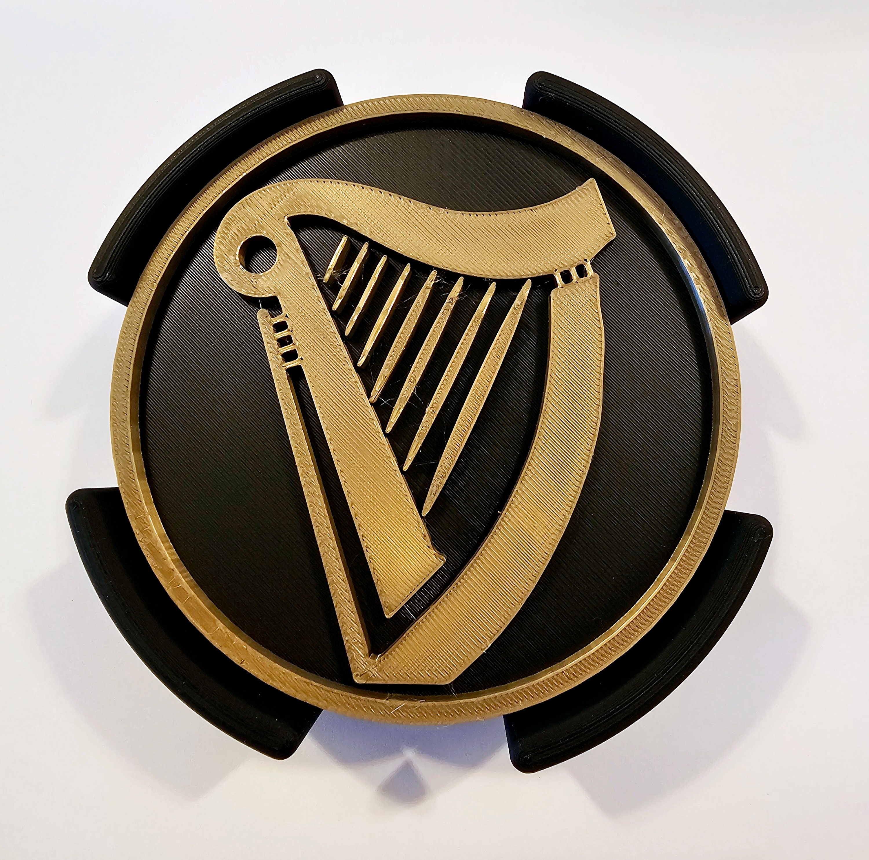 Guinness Coasters Set of 4 With Holder - Etsy Canada