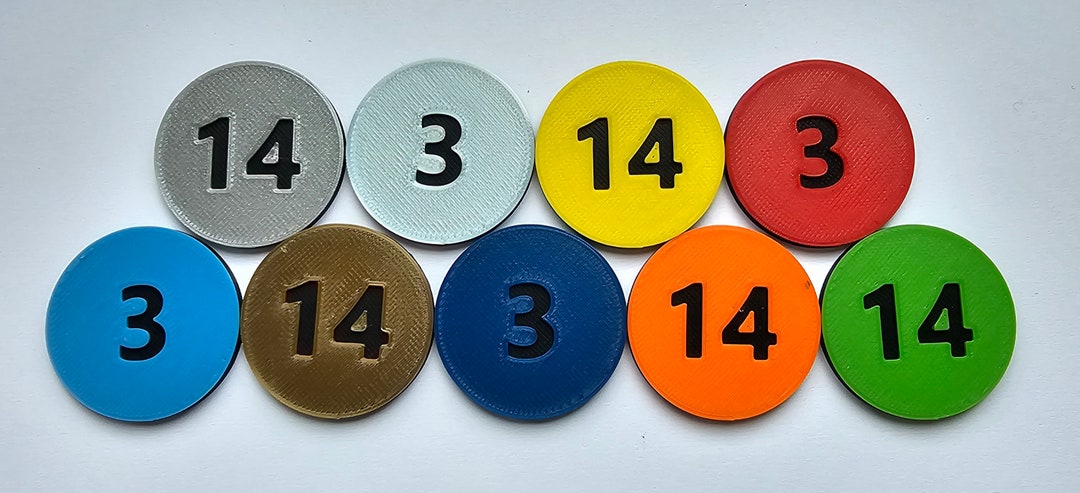Fishing / Shooting Match Peg Draw Number Disc's (custom) - Etsy