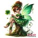 Saint Patrick Fairy Clipart | Shamrock Sprite Fairy Gnomes | Set of 10 ...