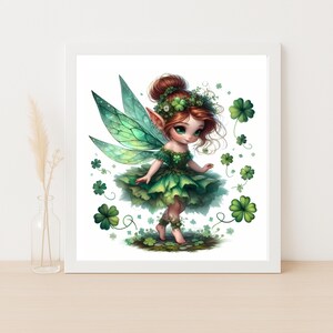 Saint Patrick Fairy Clipart | Shamrock Sprite Fairy Gnomes | Set of 10 ...