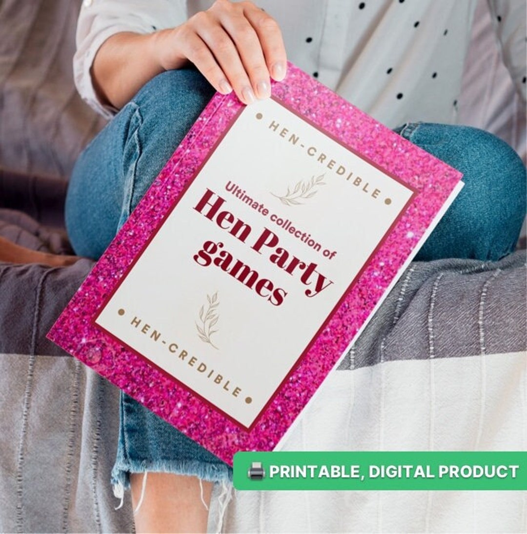 Hencredible Party Games Collection - Etsy