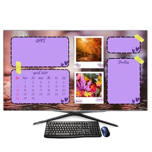 Desktop Wallpaper Template 2024, 2024 Editable Template Desktop ...