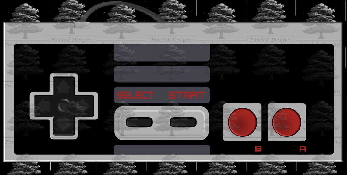 Retro NES Controller SVG Kit - Commercially Licensed - Etsy