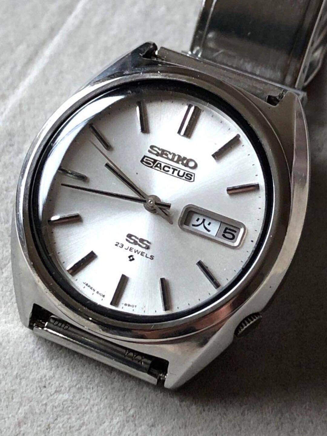 Vintage Seiko 5 Actus 23 Jewels Automatic 6106-8670 Kanji / - Etsy Denmark