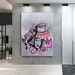 Wall Art Set of 6,graffiti Poster,street Pop Art,framed Print,printed ...
