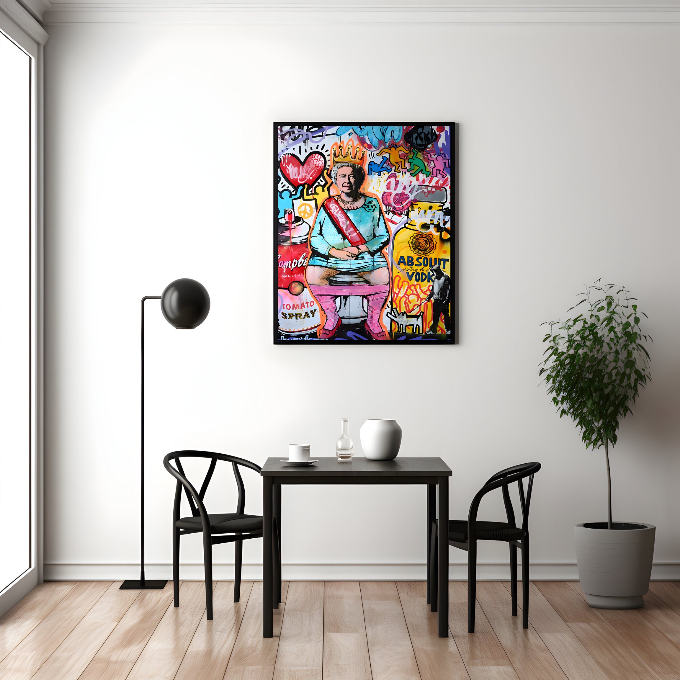Wall Art Set of 10,graffiti Poster,street Pop Art,framed Print,printed ...