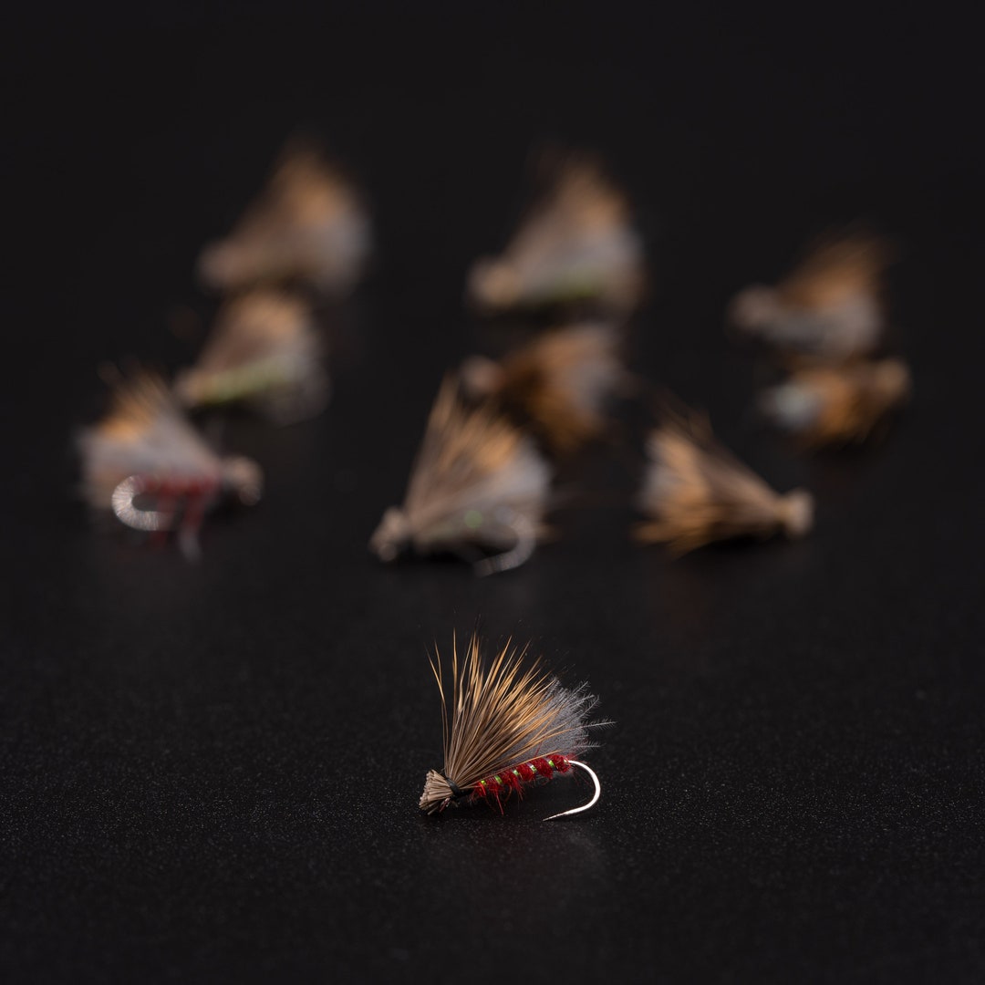 CDC Elk Hair Caddis / Caddisfly Dry Fly - Etsy