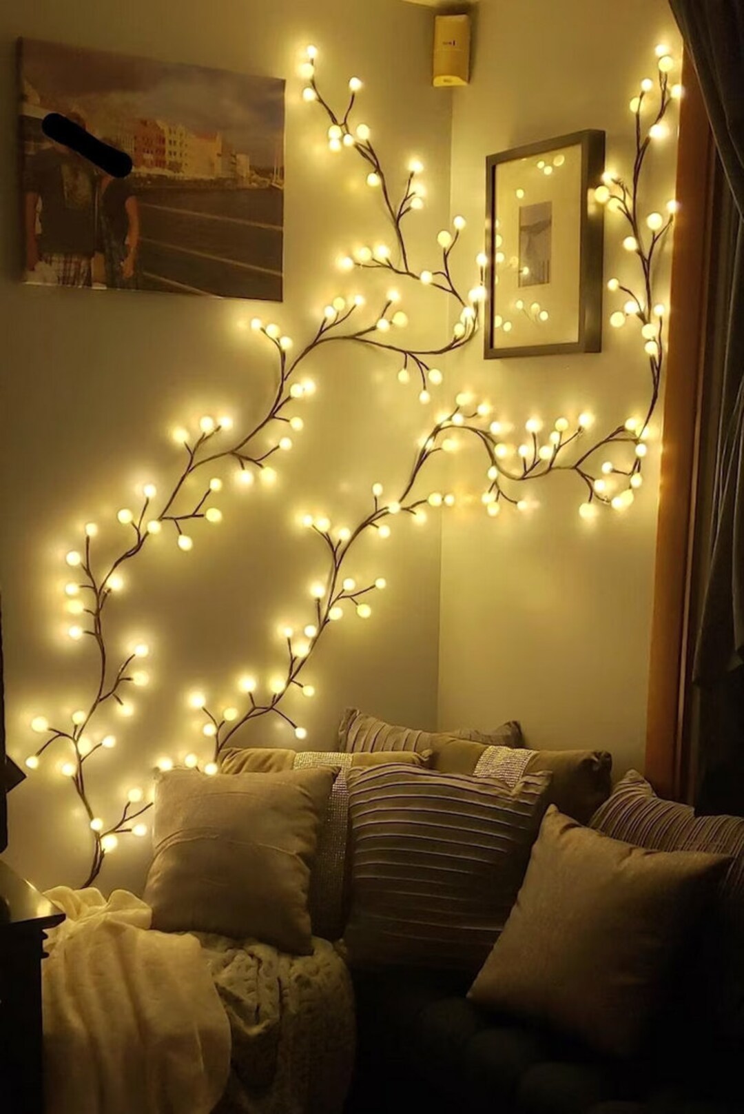 Bedroom String Lights for Wall Lights Hanging Vine Light Fairy - Etsy