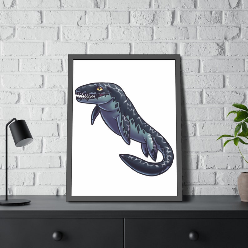 Mosasaur Dinosaur Instant Digital Download Cute Printable Nursery Wall ...